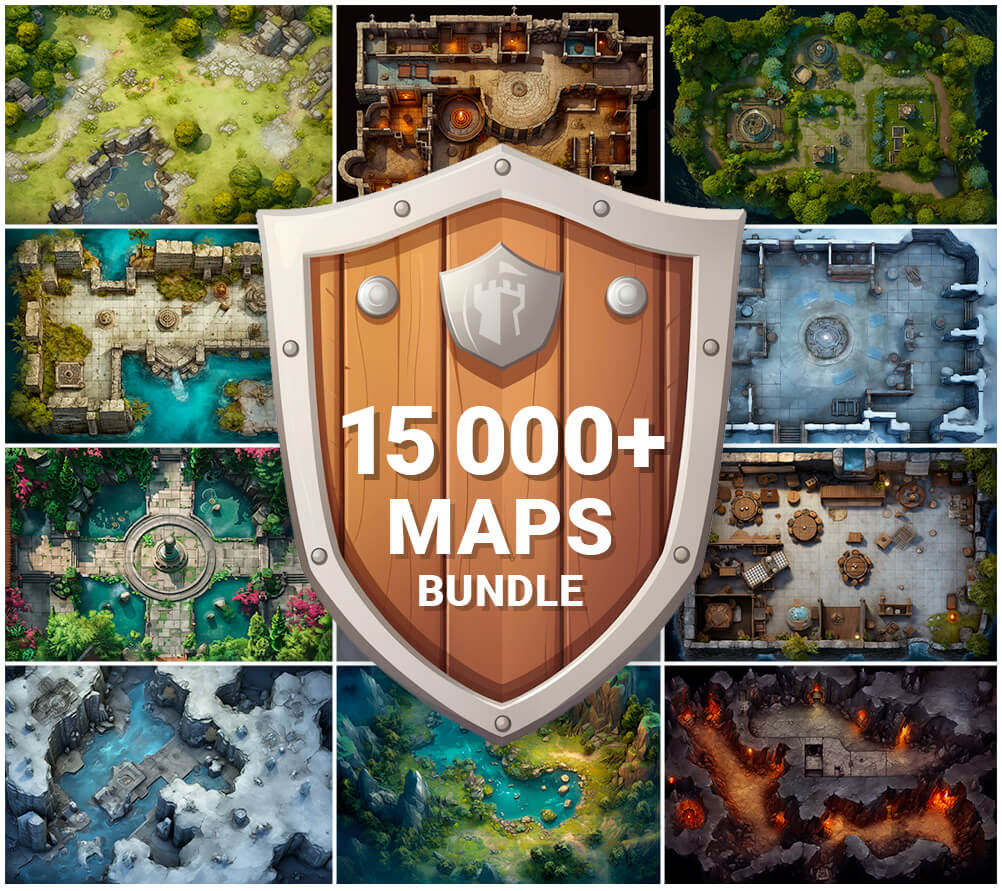 The Ultimate Bundle of 15,000 RPG Maps for Virtual Tabletops – RPG Tabletops