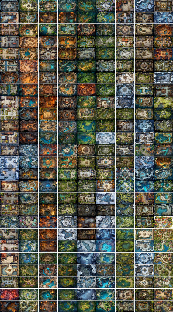 The Ultimate Bundle of 10,000 RPG Maps for Virtual Tabletops – RPG ...