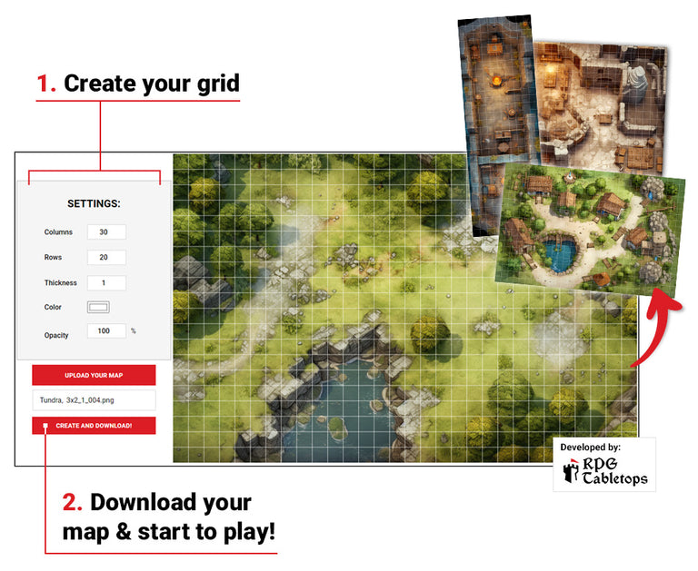 The Ultimate Bundle of 10,000 RPG Maps for Virtual Tabletops – RPG ...